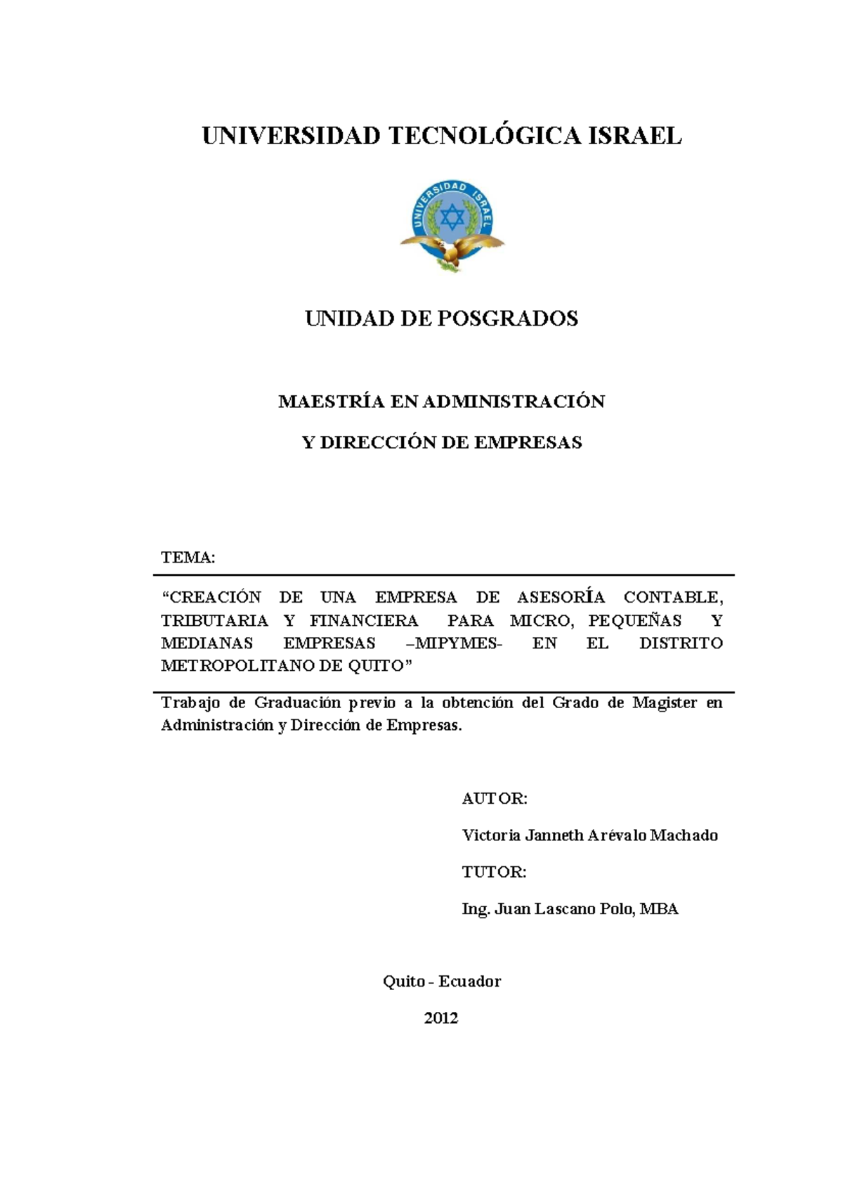 Uisrael EC ADME 378 - civilización - UNIVERSIDAD TECNOLÓGICA ISRAEL ...