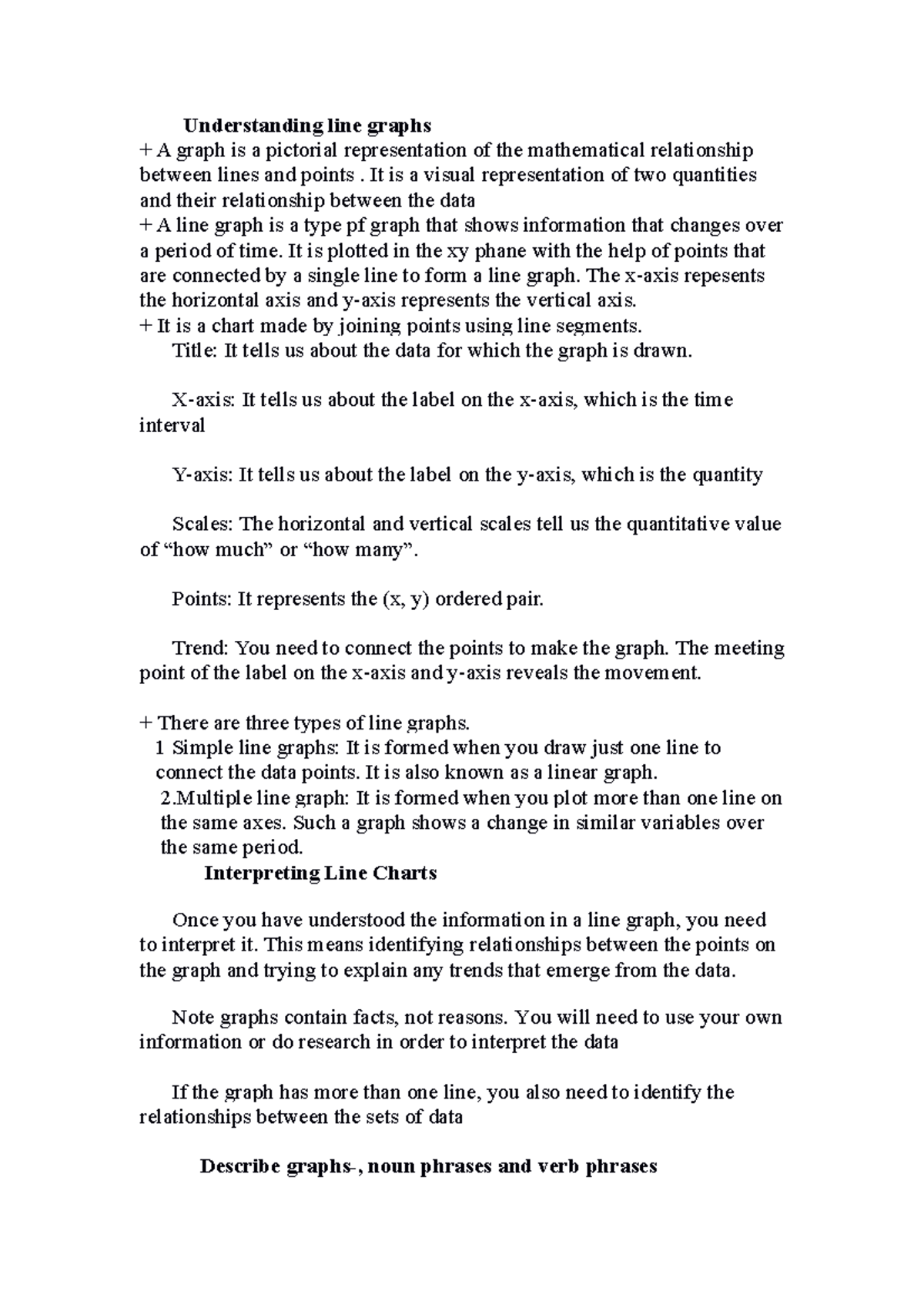 A-graph-is-a-pictorial-representation-of-the-mathe - Understanding line ...