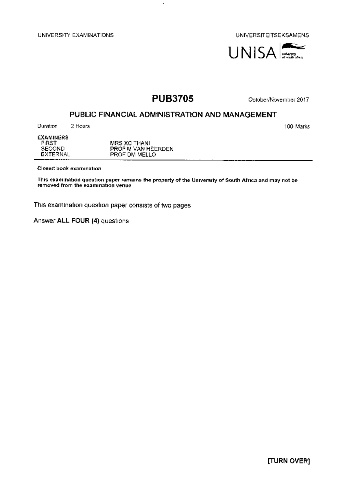 PUB3705-2017-10-E-1 - IT IS GOOD - PUB 2601 - Studocu