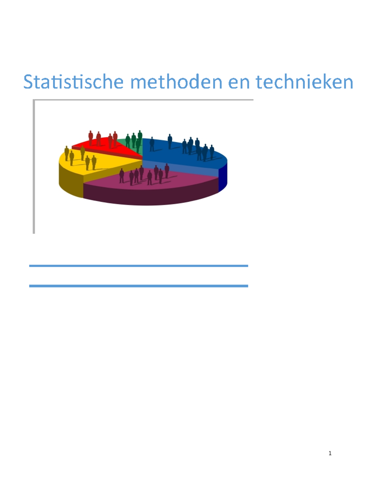 Practicum - Statistieken en methoden verslag - Statistische methoden en ...