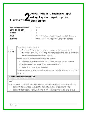 Investigate the use of computer technology in an organisation - FURTHER ...
