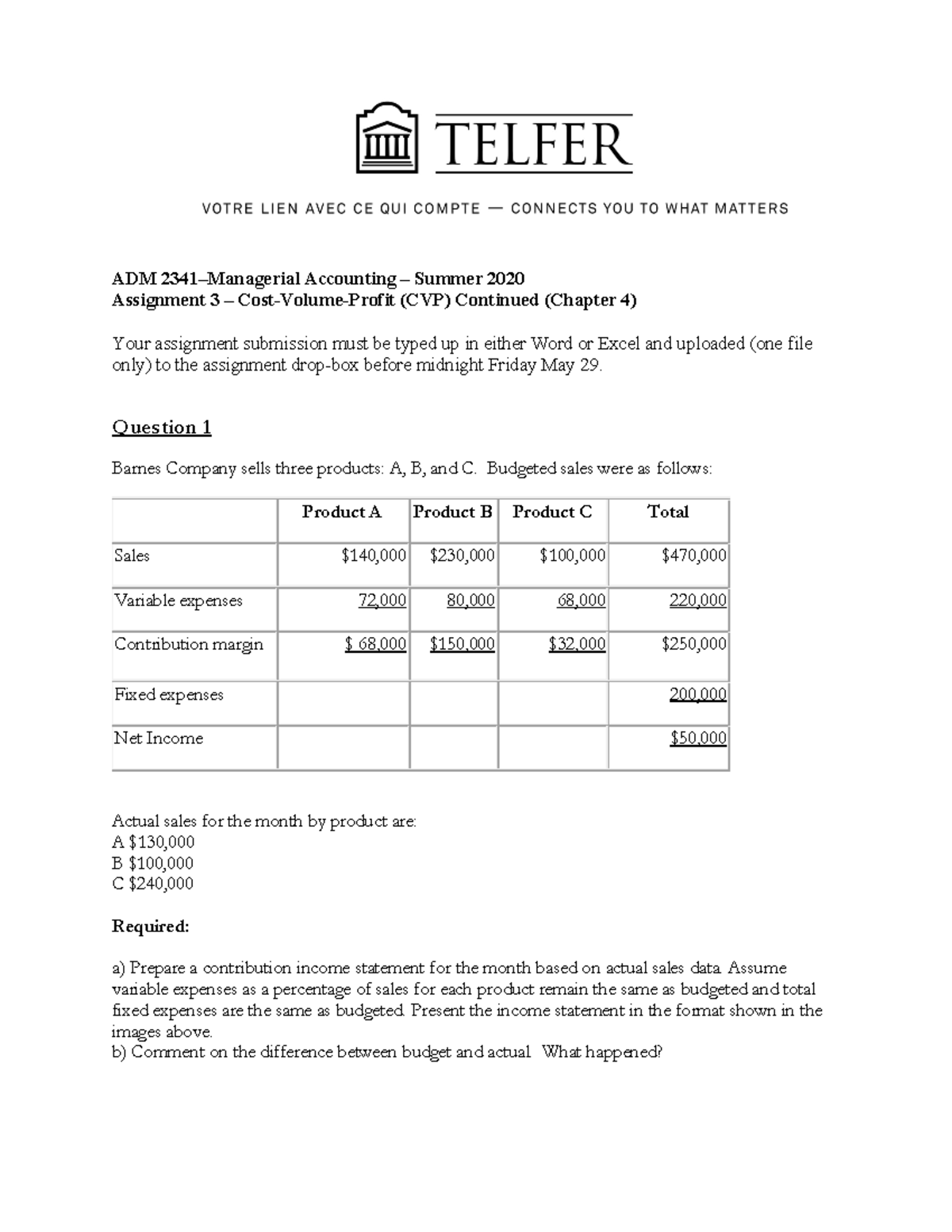 ADM2341 Summer 2020 assignment 3 - Warning: TT: undefined function: 32 ...