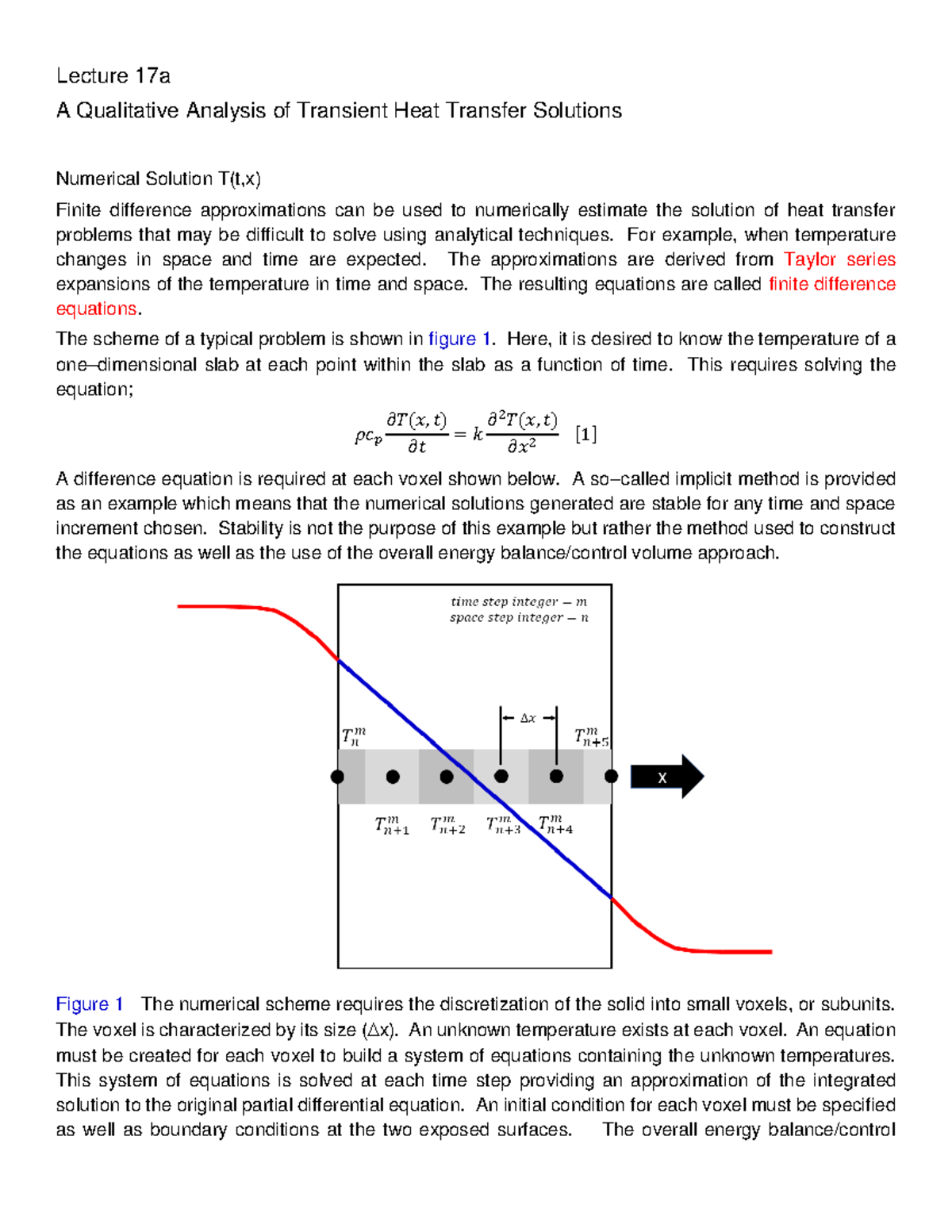 Lecture 17a (Notes) 2021 - Lecture 17a A Qualitative Analysis of ...