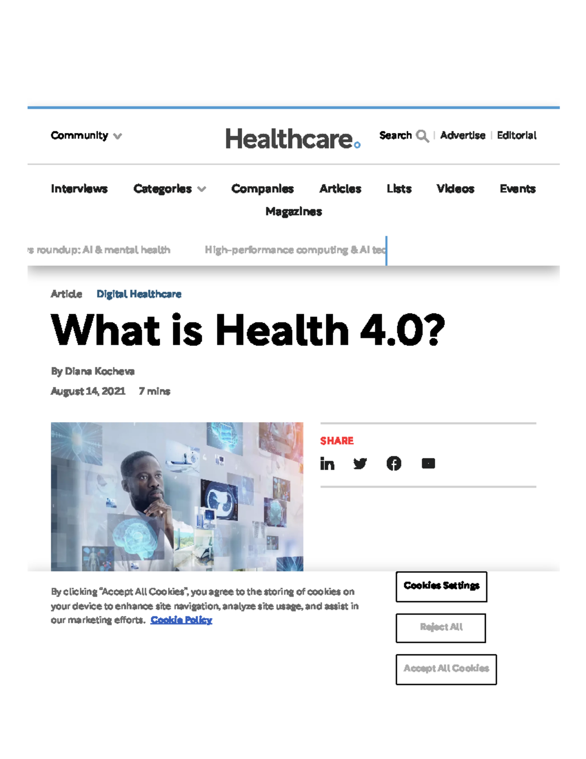 What is Health 4.0 Healthcare Digital - What is Health 4. 0? By Diana ...