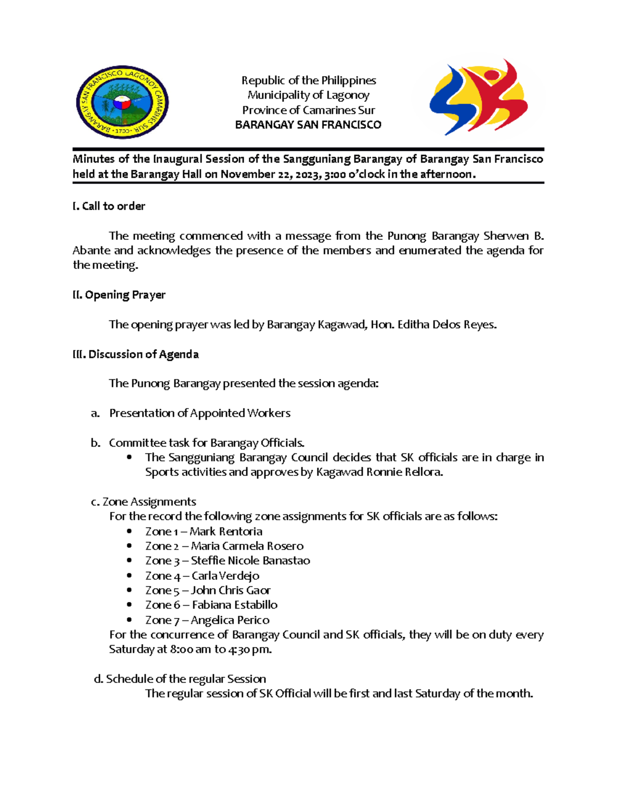 SK.mm bfx njkm bcg - Republic of the Philippines Municipality of ...