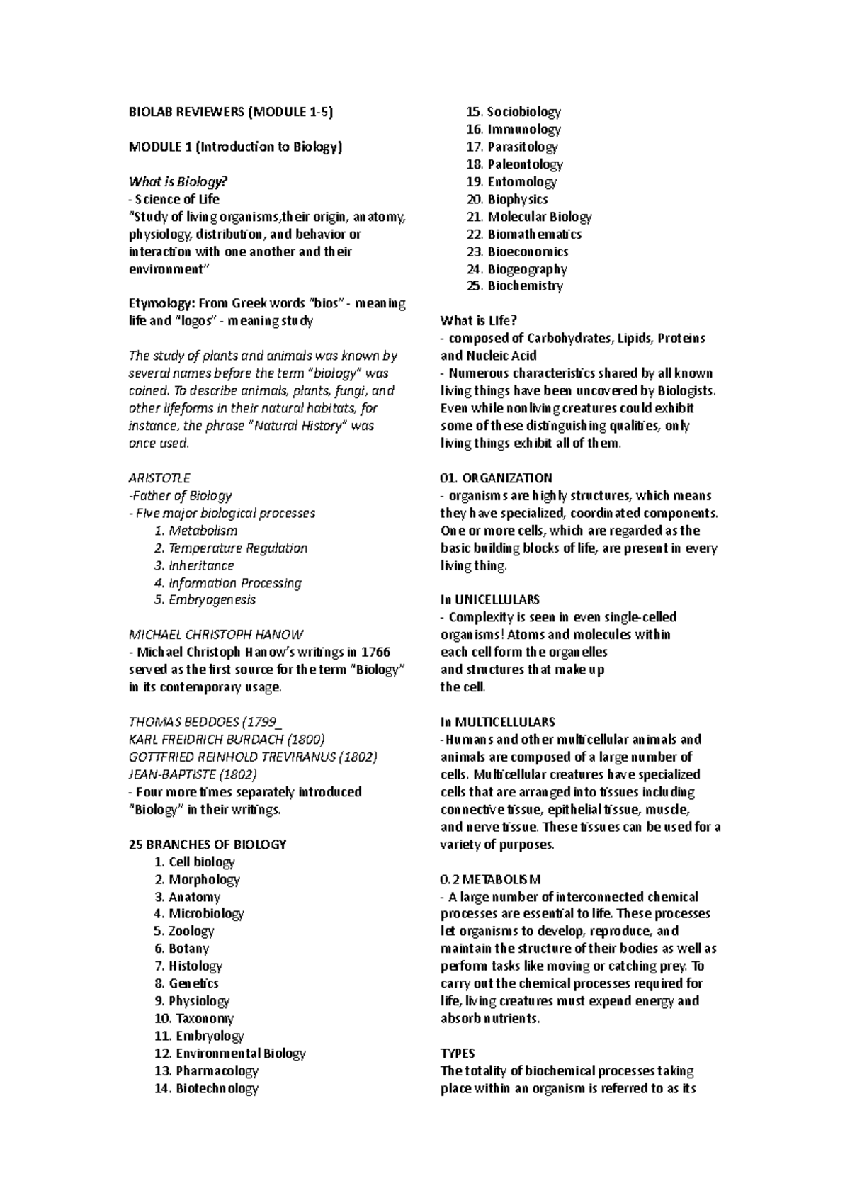 Biolab- Reviewers - hope you can use this and help you with your ...
