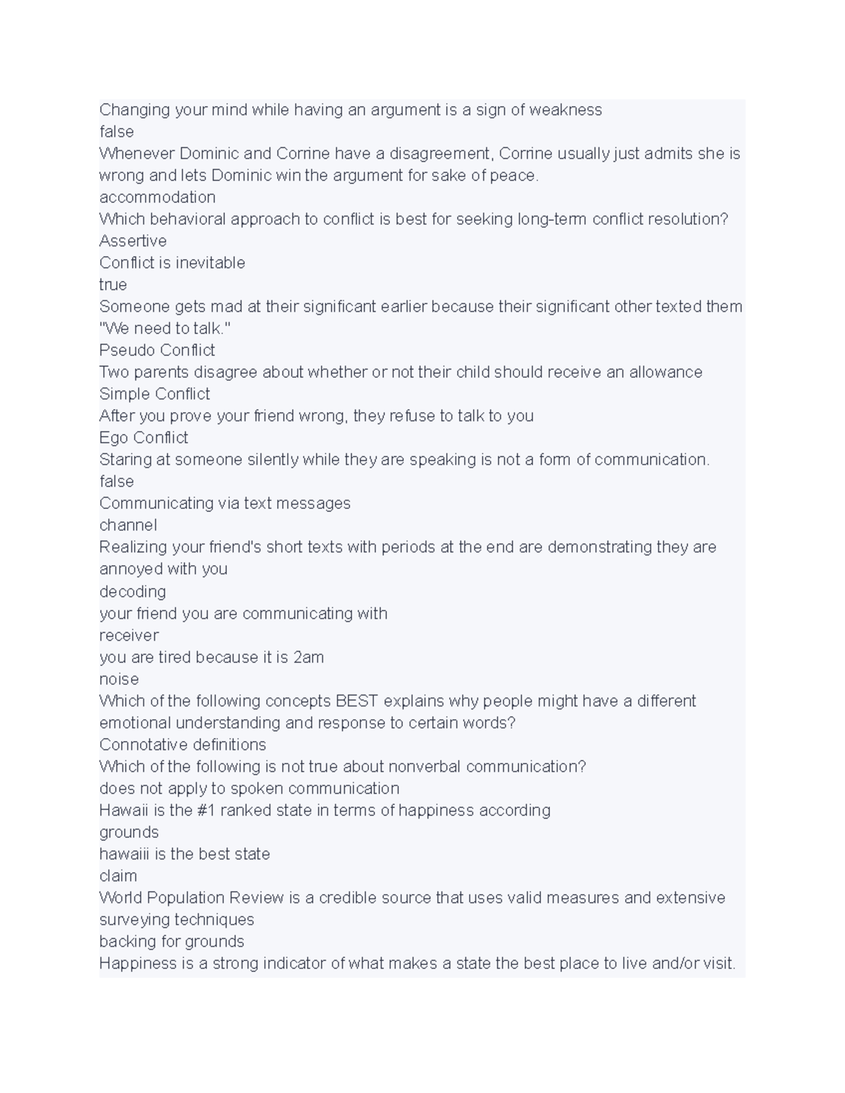 COMS 101 (74) - Lecture Notes - Changing your mind while having an ...