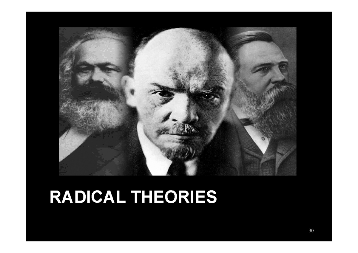2. Theories - Marxism Constructivism [Student-ver] - RADICAL THEORIES ...