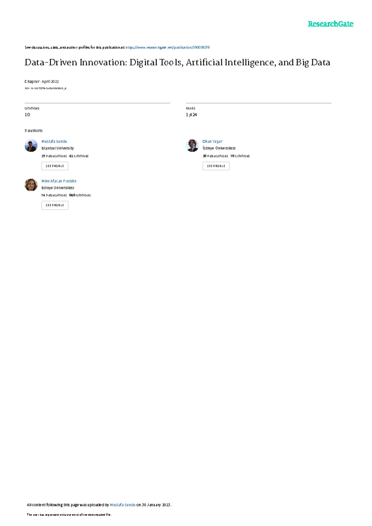 Data-Driven Innovation Digital Tools Artificial Intelligenceand Big ...