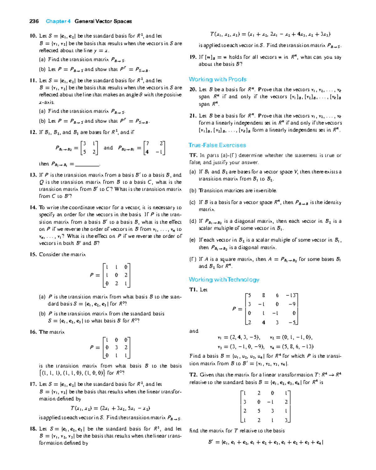 4 7 Row Space Column Space And Null Space 236 Chapter 4 4-7-row-space-column-space-and-null-space-236-chapter-4