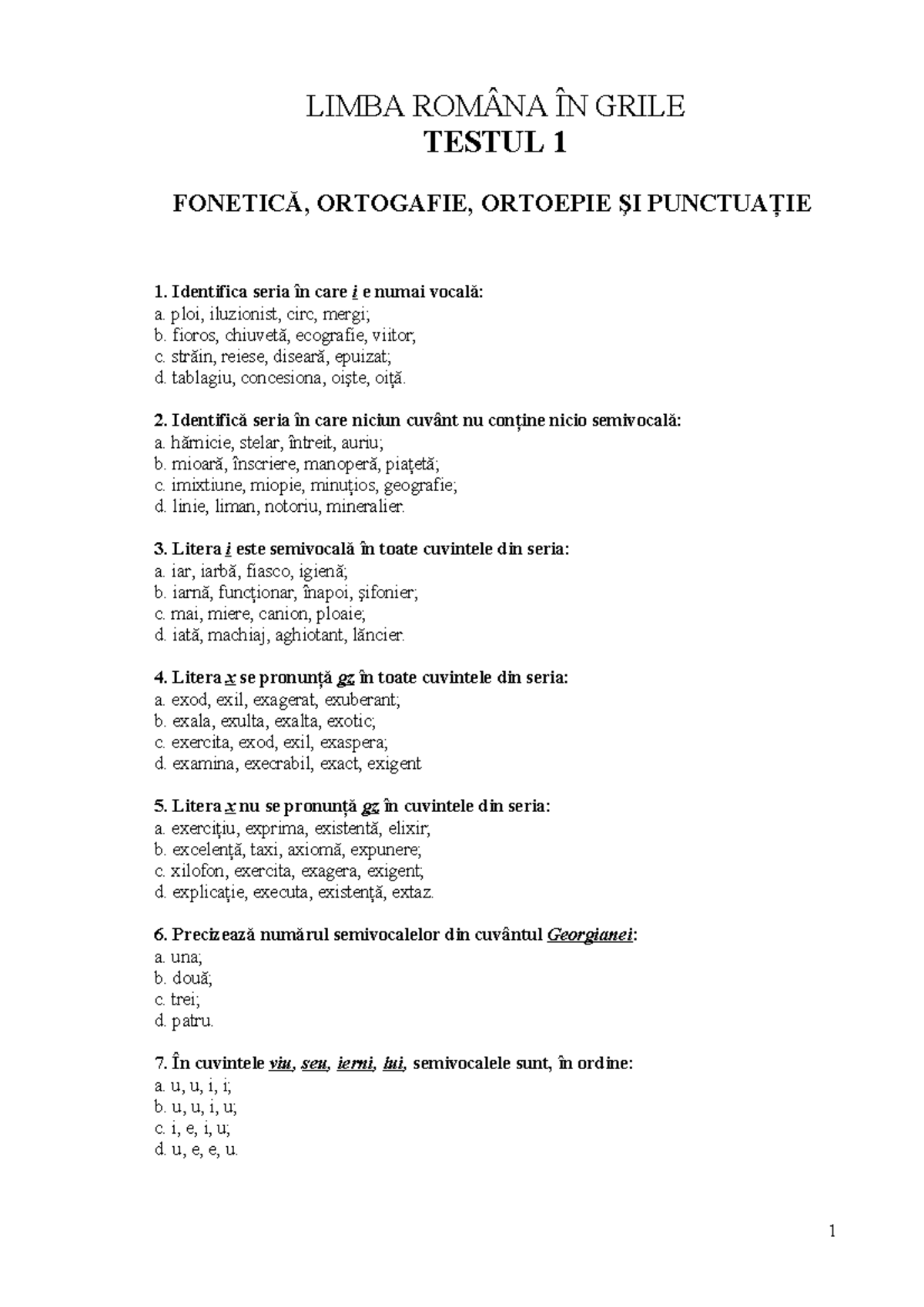 [Megafileupload] 95888052 ro Gramatica Limbii Romane in Grile Fr ...