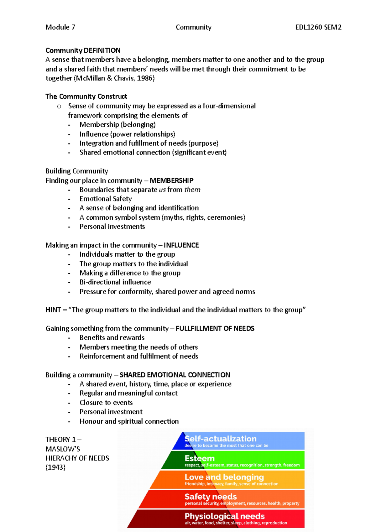 Module 7 Community EDL1260 - Module 7 Community EDL1260 SEM Community ...