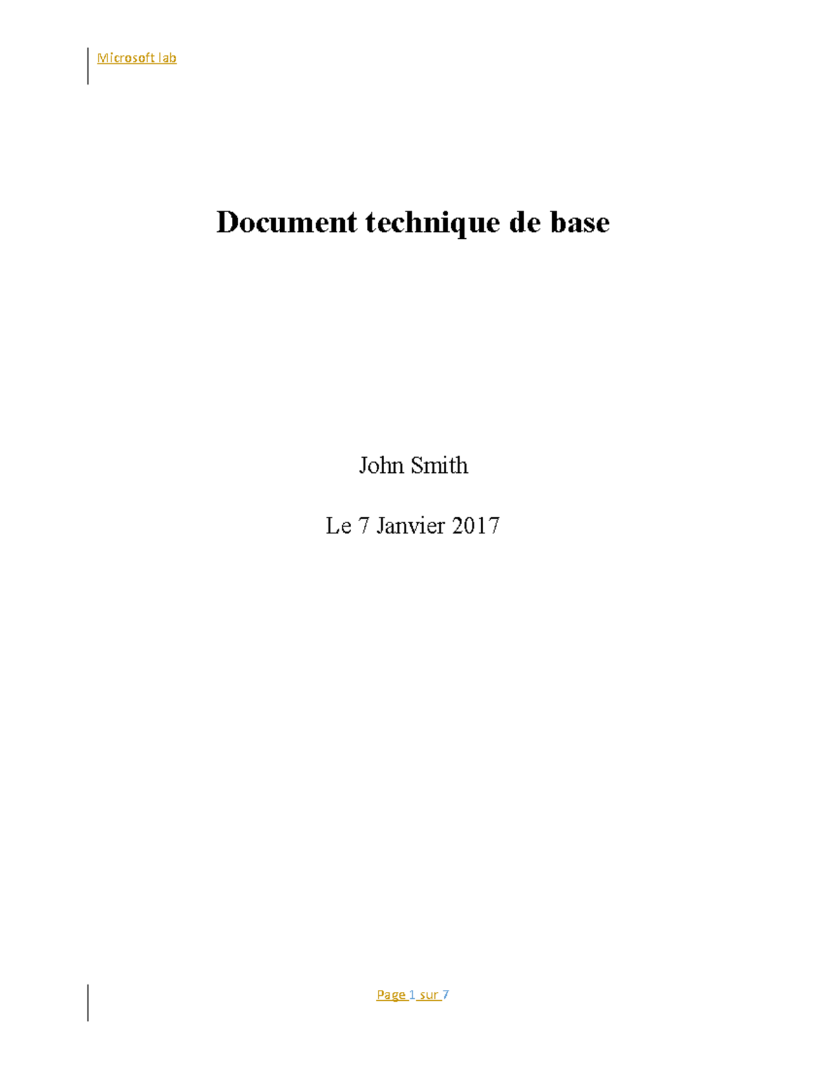 Document technique de base - - Studocu
