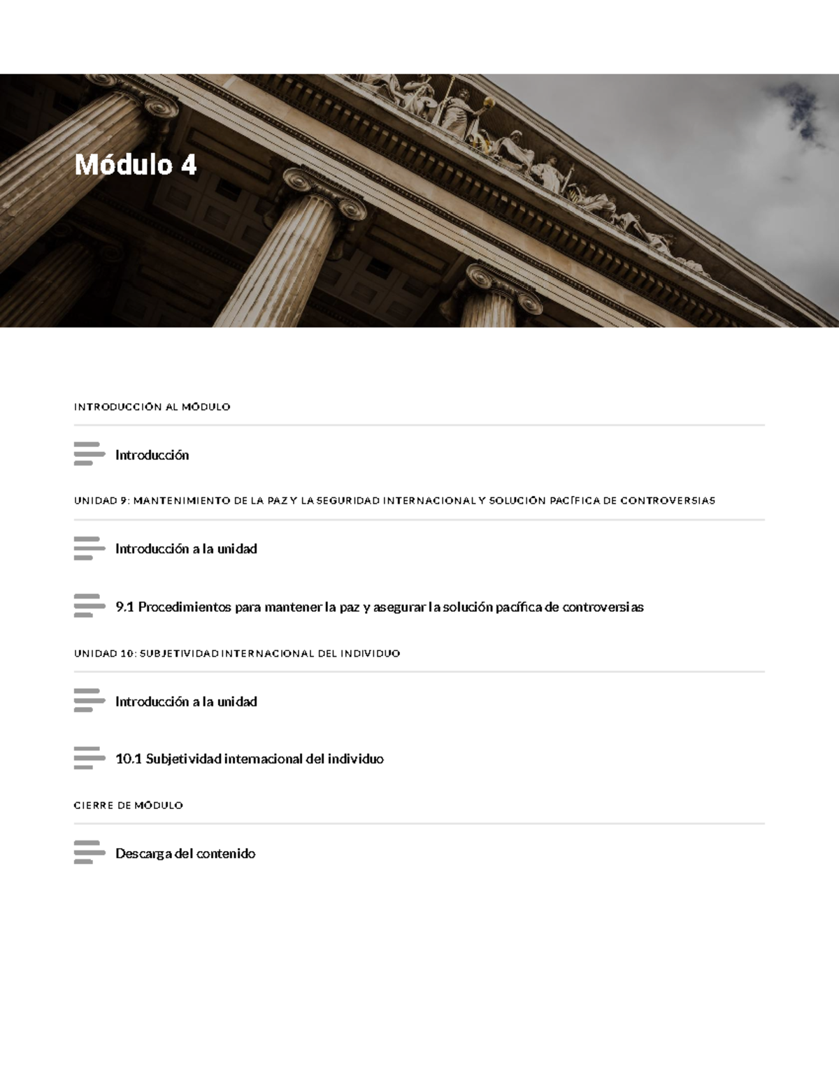 Módulo 4 - Modulo 4 de DIP y de la Integración - IN TR ODUCCIÓN AL ...
