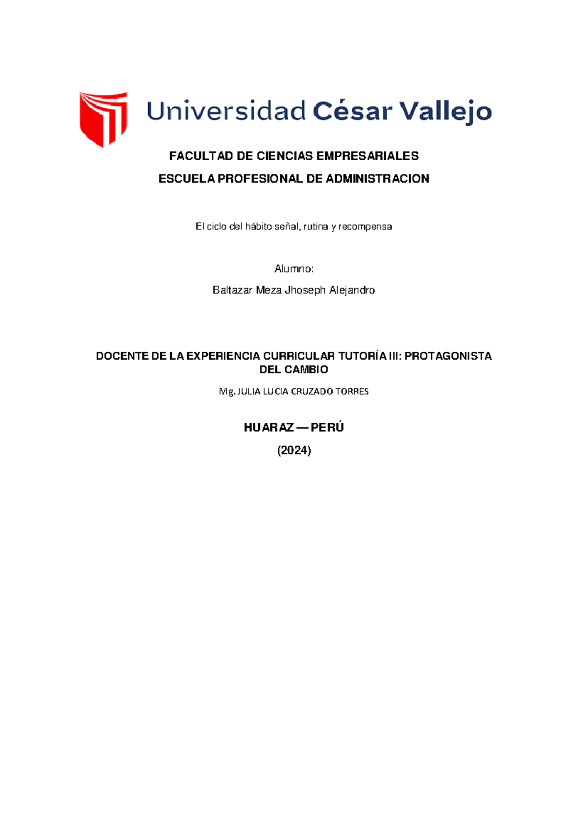 Tutorialll - sdasdas - TutoriaIII - FACULTAD DE CIENCIAS EMPRESARIALES ...