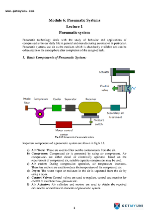 ME8694 Hydraulics and Pneumatics - III Year- Mech. / VI Sem / ME 8694 ...