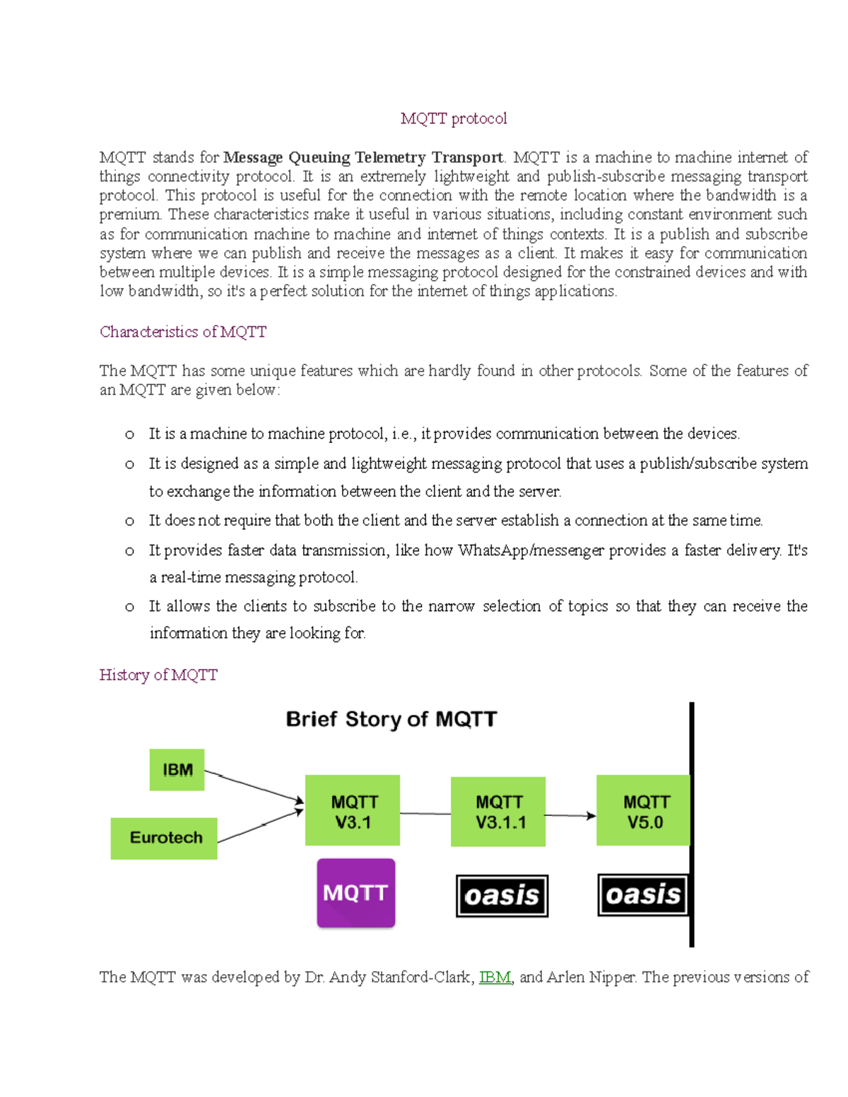 MQTT Protocol - Course Instructor - Mr. Ashish Kulkarni DTU Academic ... MQTT Protocol - Course Instructor - Mr. Ashish Kulkarni DTU Academic ...