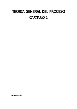 Teoría del caso-Lectura - Derecho Procesal Penal - Studocu