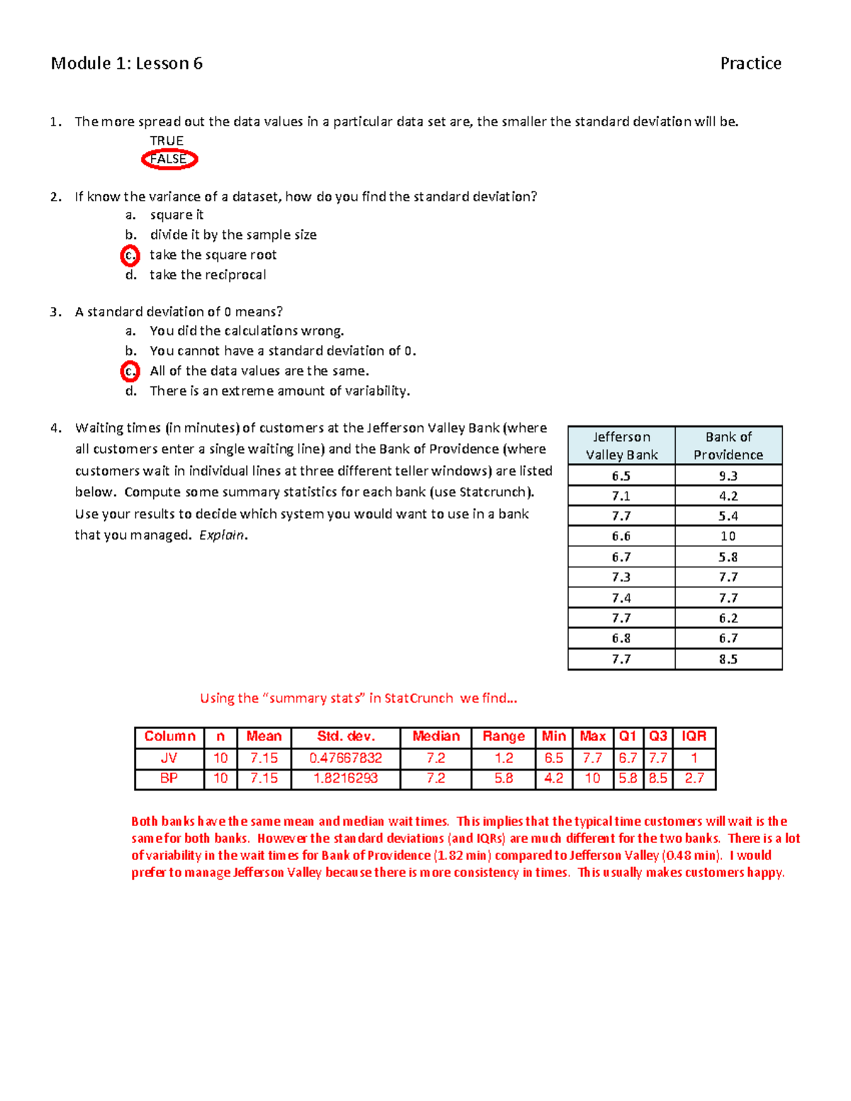 Module 1.Lesson 6 - helps with textbook reading - Module 1: Lesson 6 ...
