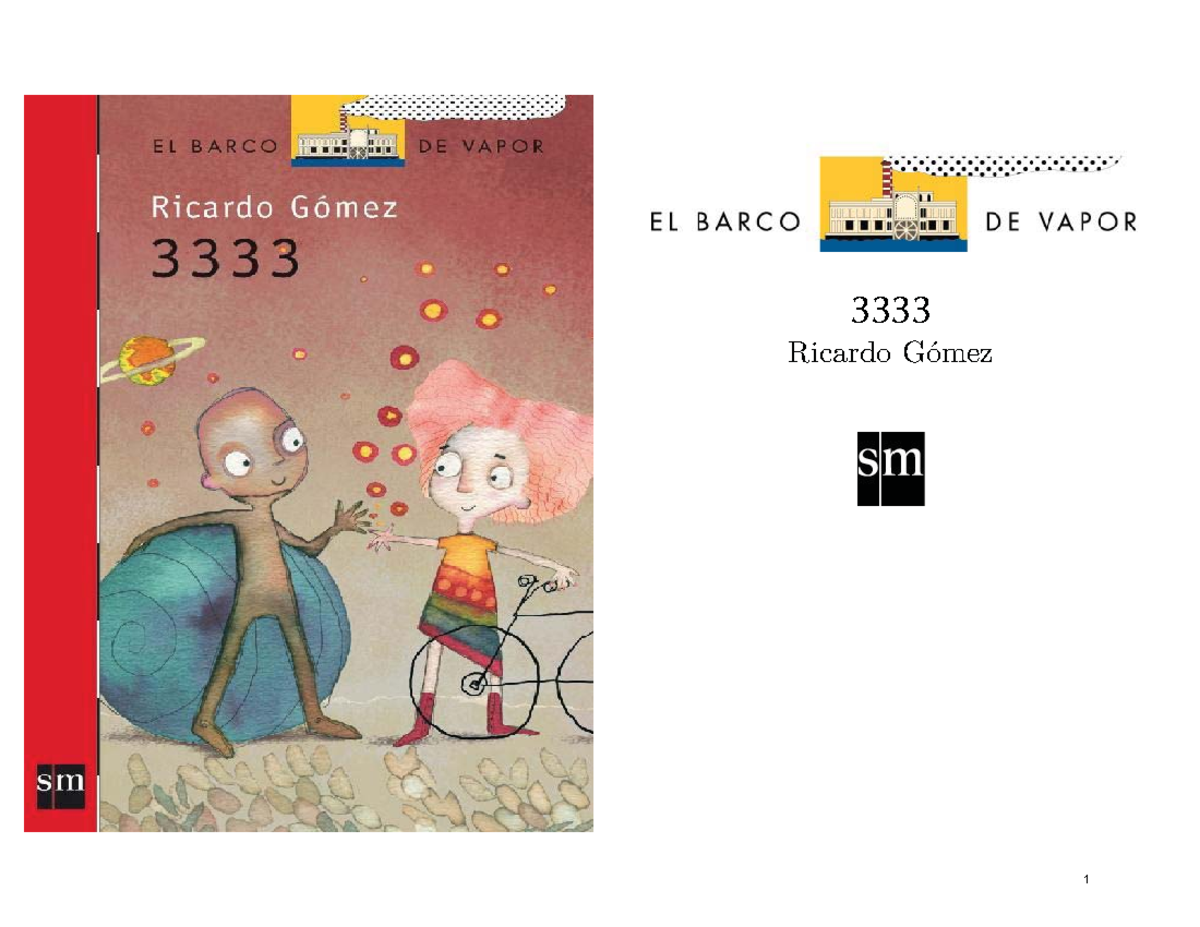 3333 1 - literatura - 3333 Ricardo Gómez 1 1 Esta historia comienza ...