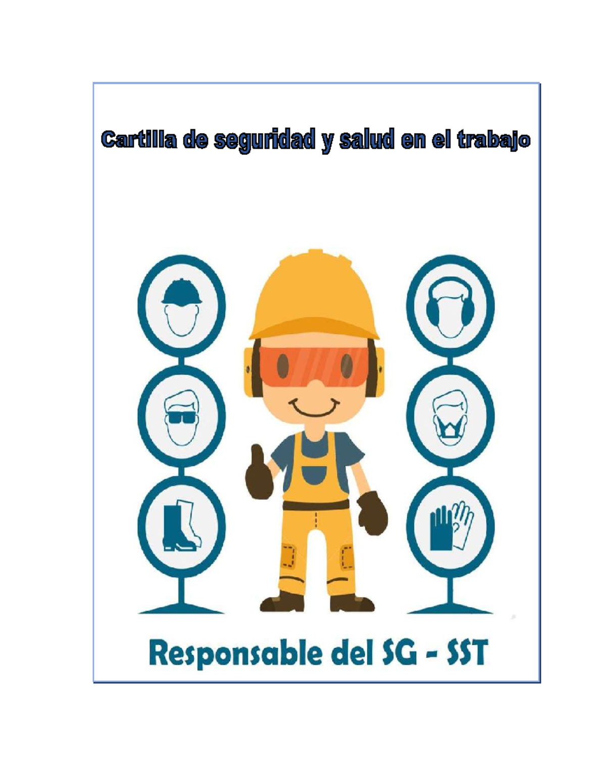 Modelo Cartilla SST semana 1 , 2 y 3 - Cartilla de SST Por Nombre del ...