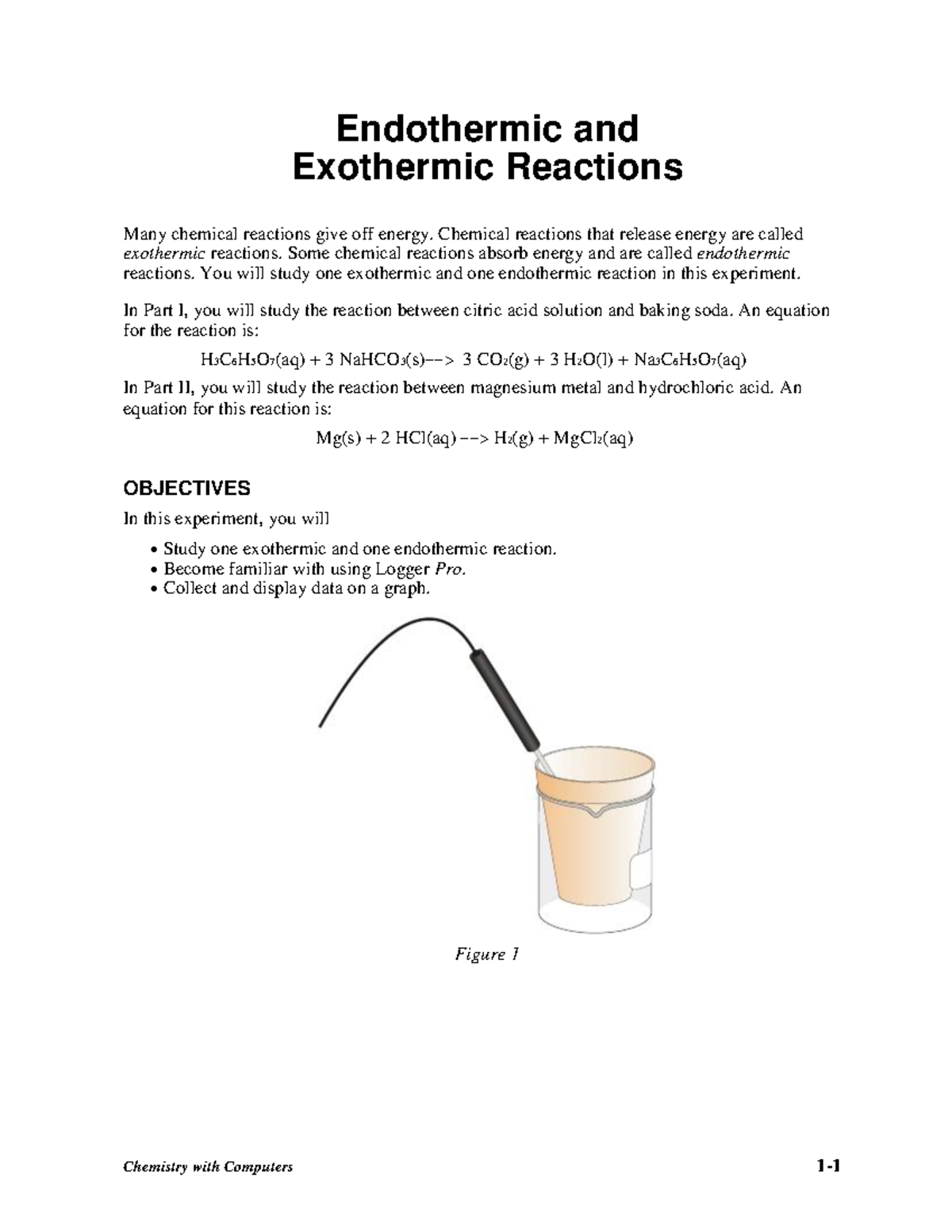 Endo-and Exothermic - Endothermic and Exothermic Reactions Many ...