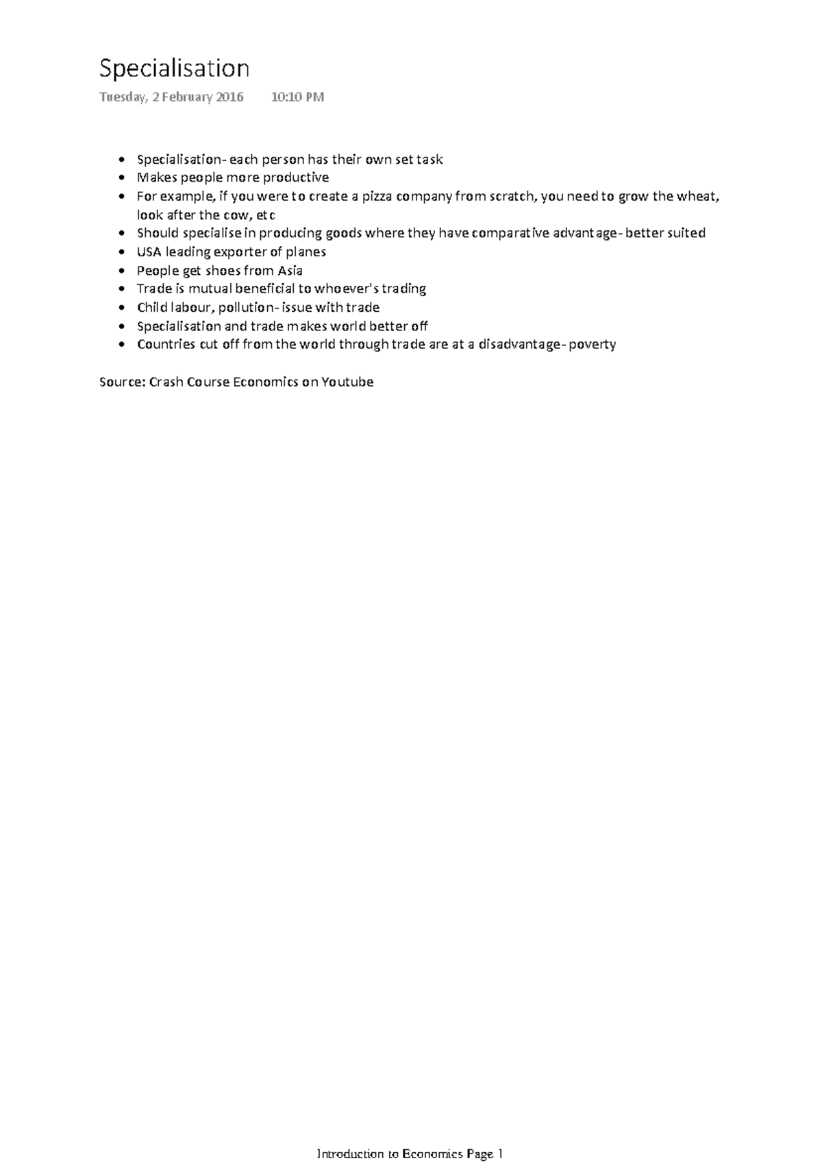 Economics Notes Warning Tt Undefined Function 32 Warning Tt Undefined Function 32