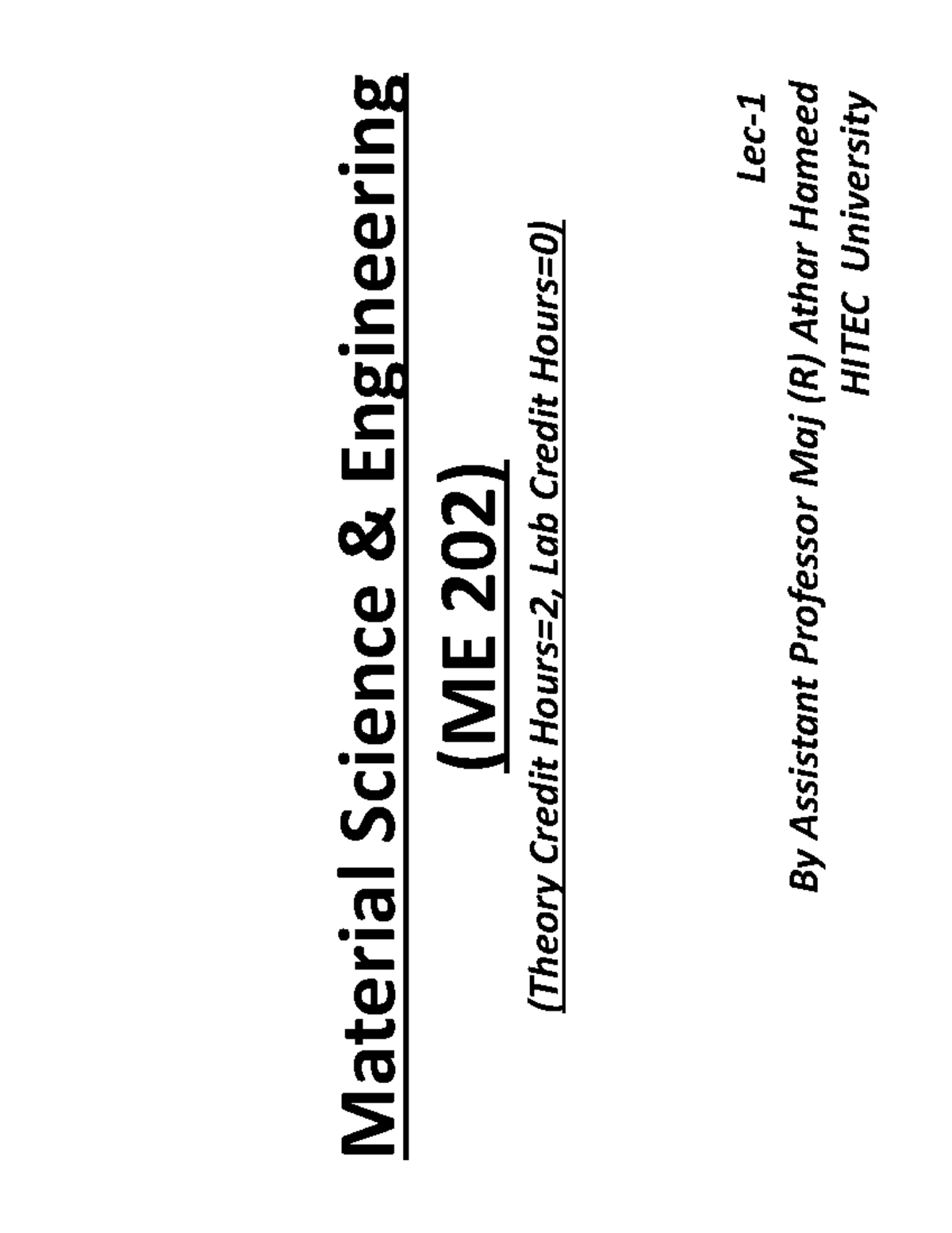 Lec-1 Atomic Structure & Correlation with Materials Properties - Warning: TT: undefined function ...