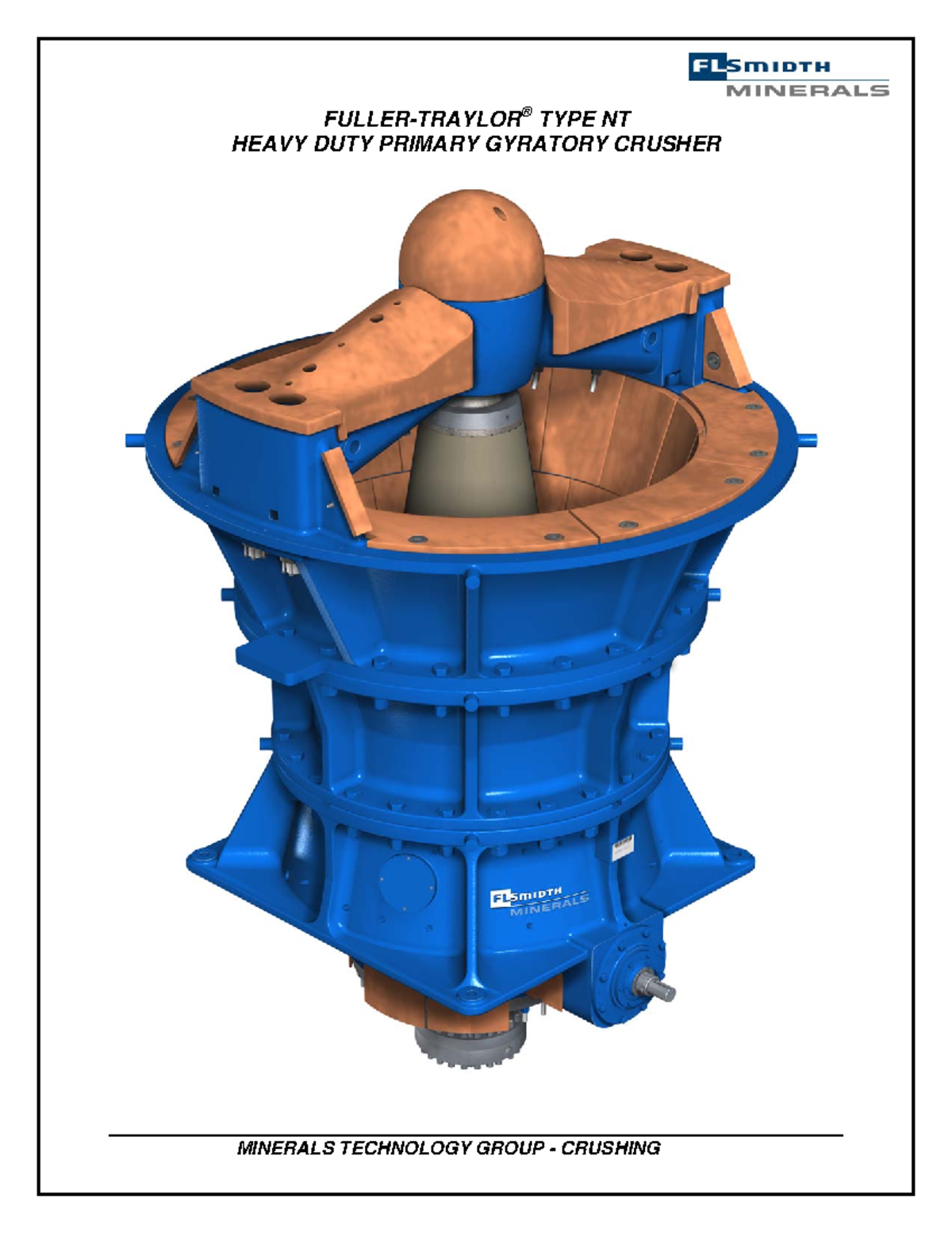 Chancador Primario FLSmith - FULLER-TRAYLOR ® TYPE NT HEAVY DUTY ...