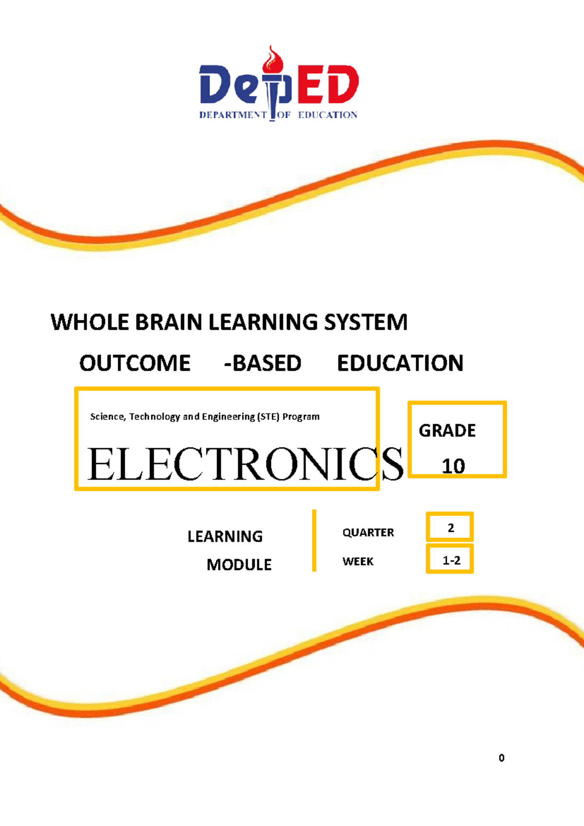 Module 1 - Digital Circuits - WBLS-OBE MELC-Aligned Self-Learning ...