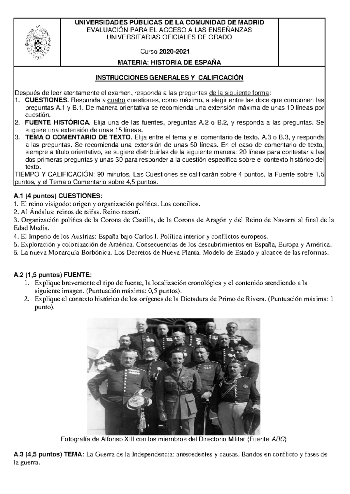 Historia de espa Ña 4 - Miy bien muy guay hacerlo - UNIVERSIDADES ...