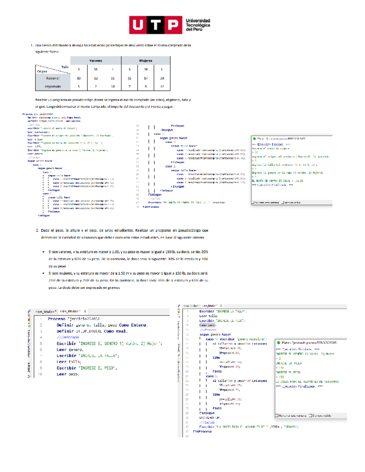 S10S1 Algoritmo - Ejemplos - Principios de algoritmos - Studocu