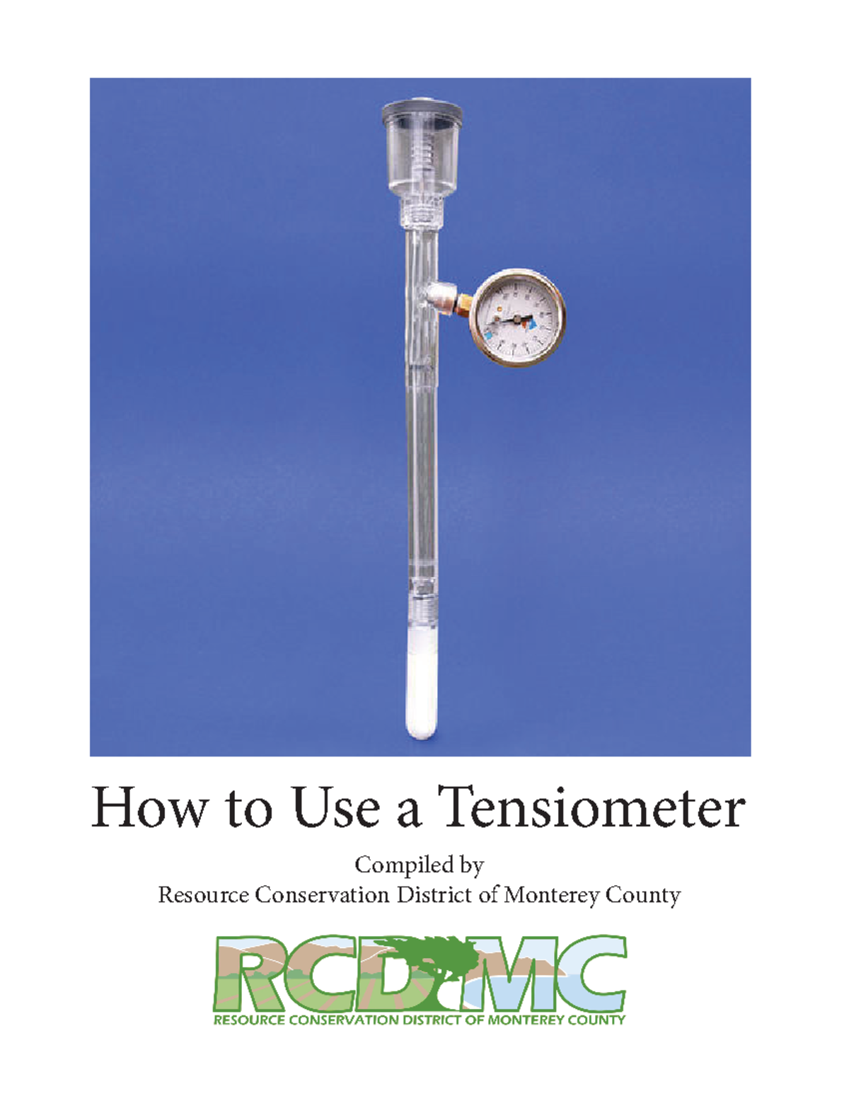 How to Use Tensiometer English Reader final - How to Use a Tensiometer ...