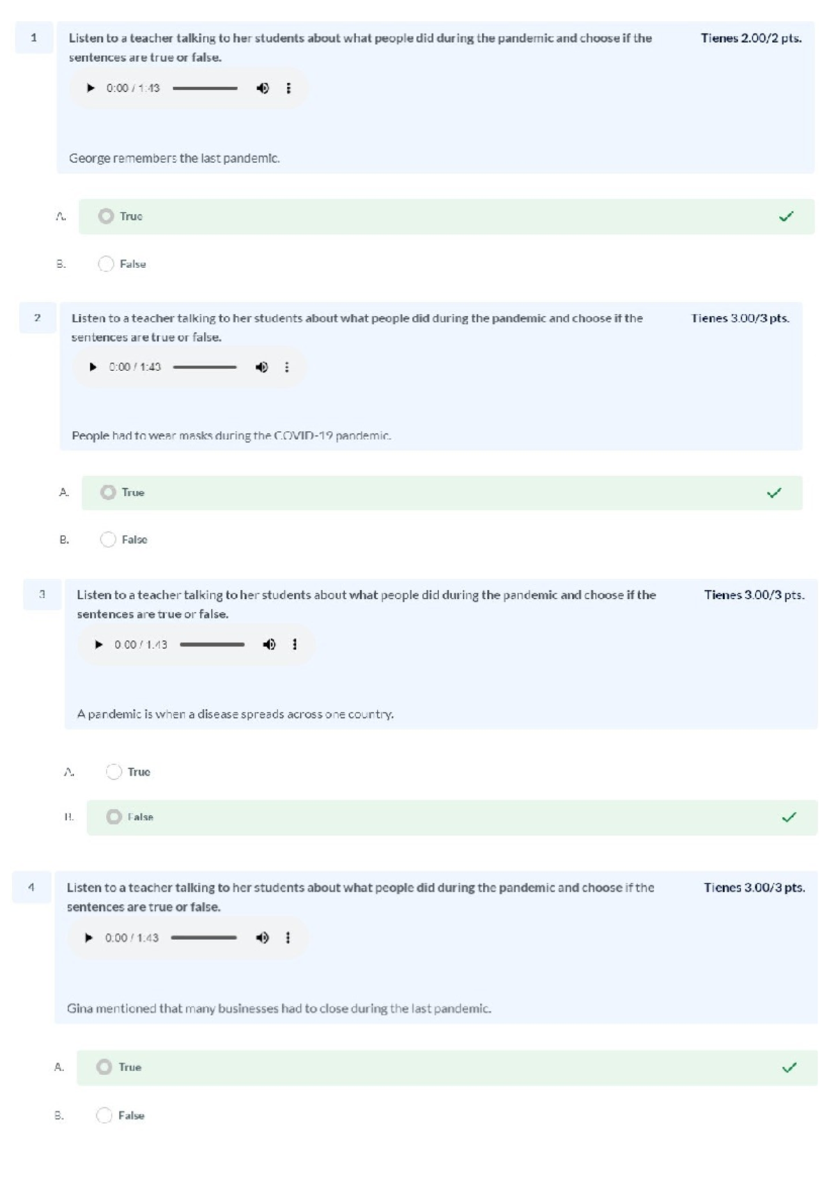 Week 05 Pre-Task Listening Time to practice Ingles III - Ingles III ...