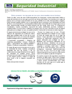 R1 NOM 31 - Son algunas de las características que se deben tomar en ...