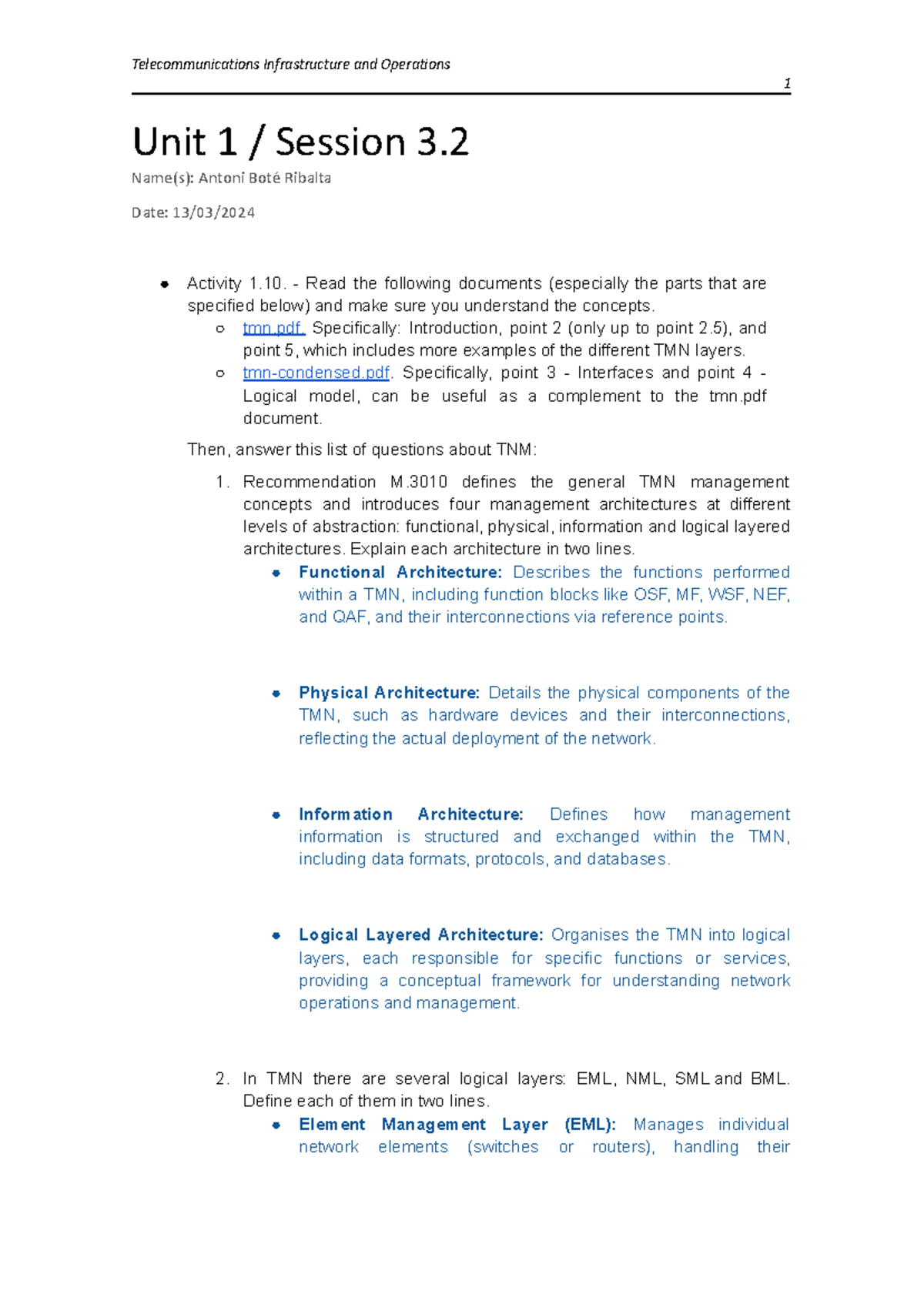 Ejercicio Obligatiorio U1-S3.2 - 1 Unit 1 / Session 3. Name(s): Antoni Boté Ribalta Date: 13/03 ...