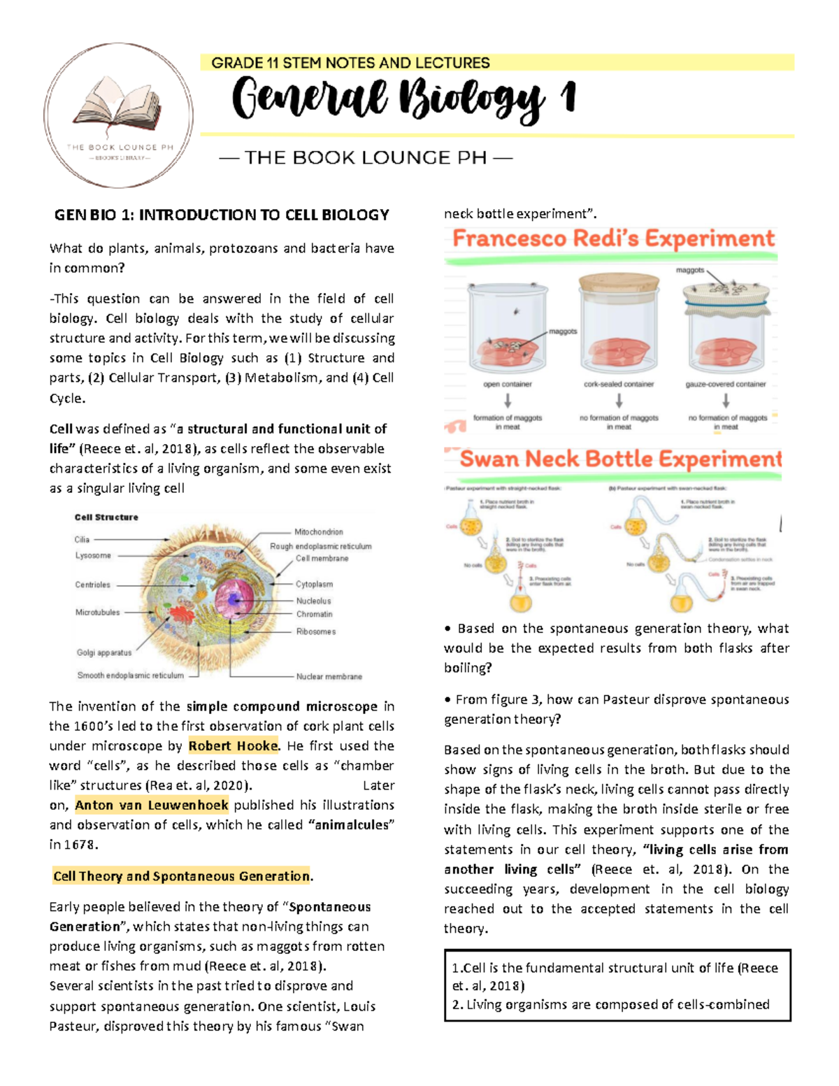 General-Biology-1 - This is a document - GEN BIO 1: INTRODUCTION TO ...