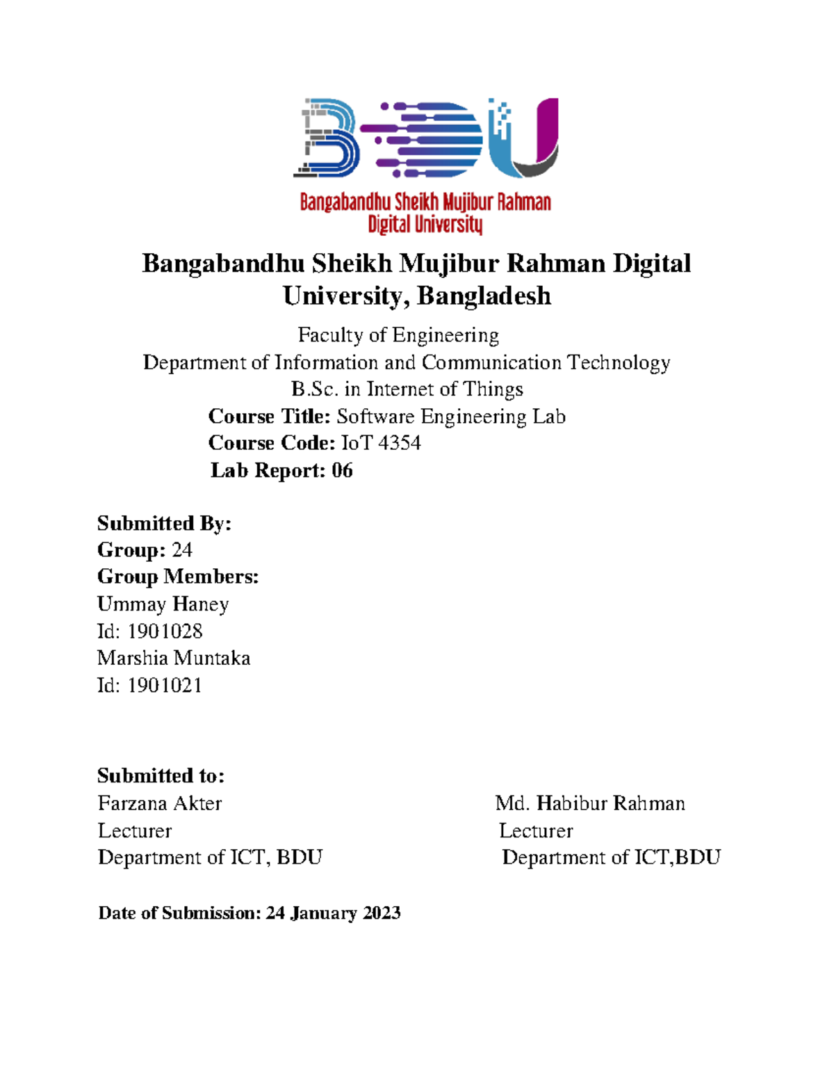 Haney - lab task makes easy. - Bangabandhu Sheikh Mujibur Rahman ...