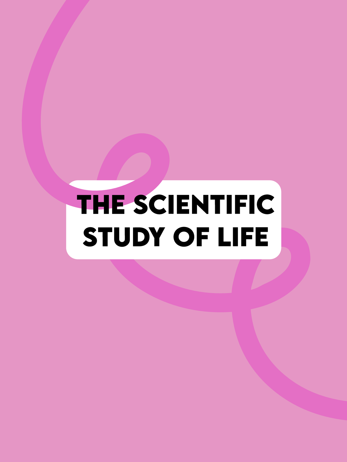 Chapter 1 Scientific Study Of Life - THE SCiENTiFiC STUDY OF LiFE The ...