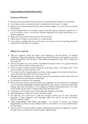 Sample first class essays - - Studocu