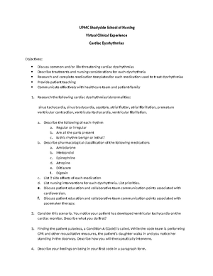 Complex Assessment Cardiac Intervention James Morris subjective ...