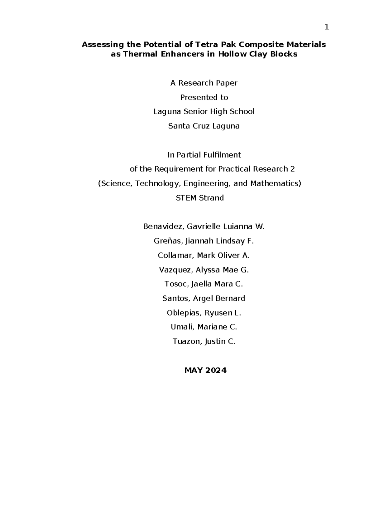 Group 5 PR Paper Formatted - Assessing the Potential of Tetra Pak ...
