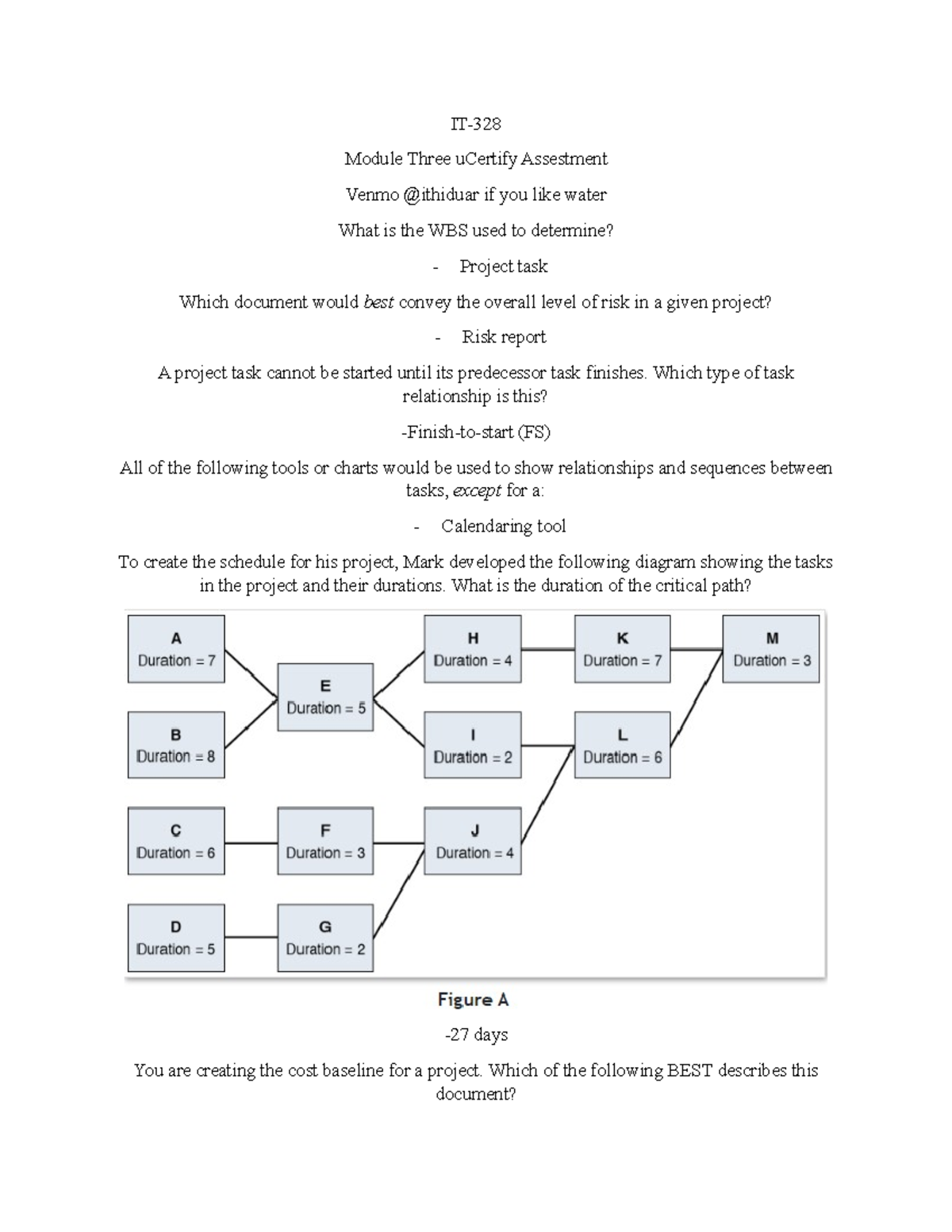IT-328 u Certify Mod 3 - Module 3- Learning Materials - IT- Module ...