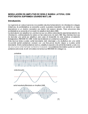 Modulación AM DSB LC empleando MATLAB - EN AMPLITUD DE DOBLE BANDA ...