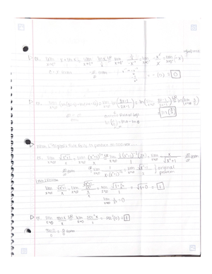 Math 120 section 5.4 notes - (J MATH 120 5 Indefinite Integrals and the ...