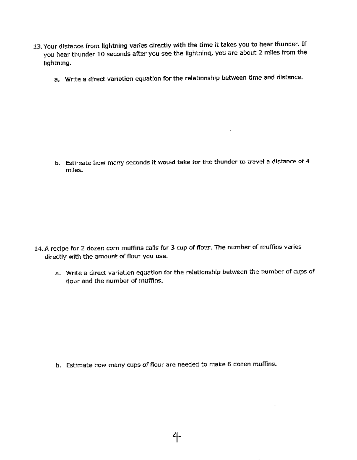 Direct variation review - Accounting - Studocu