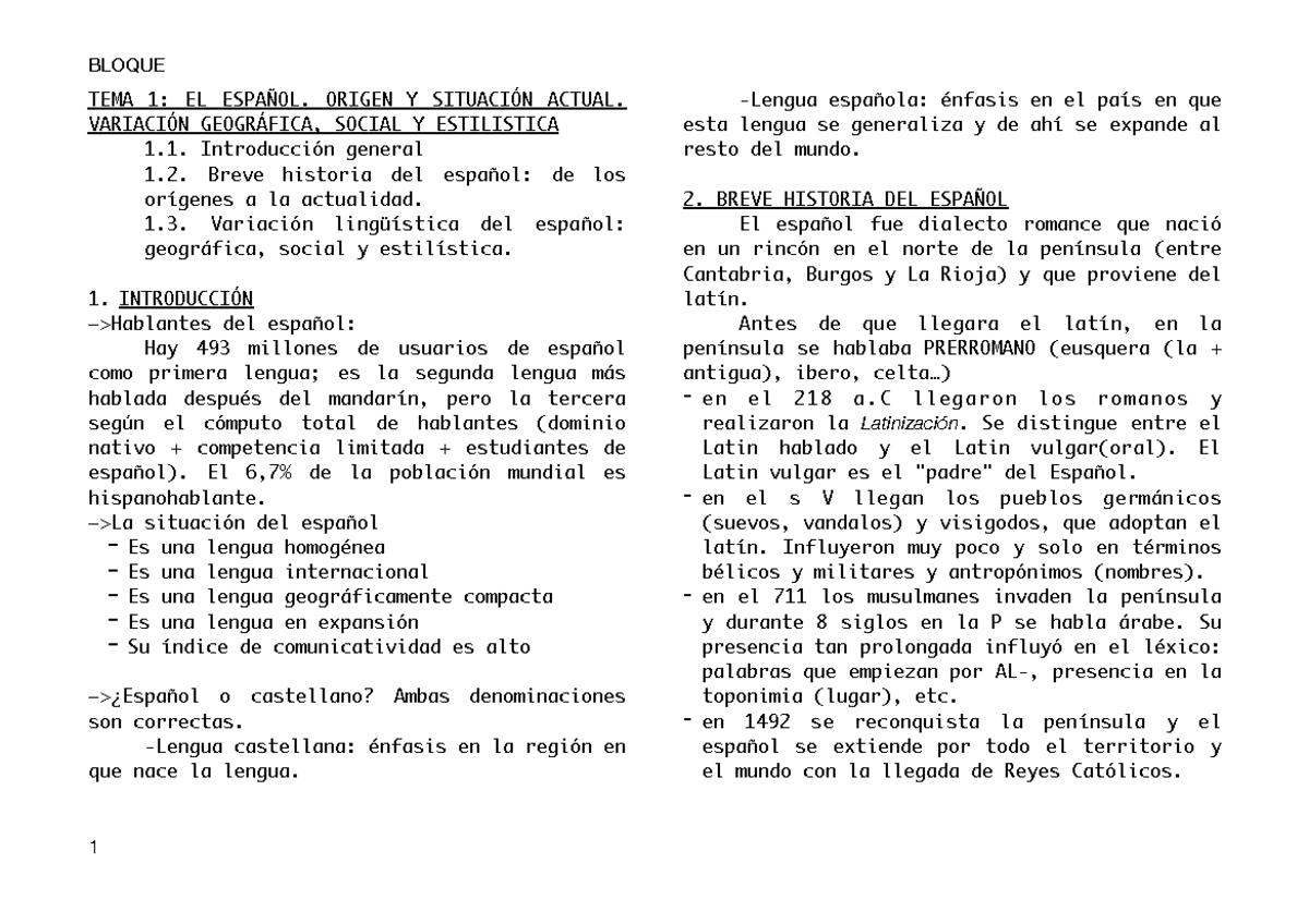 Temas Lengua de Gramatica, Fonetica, fonologia, morfología y sintaxis ...