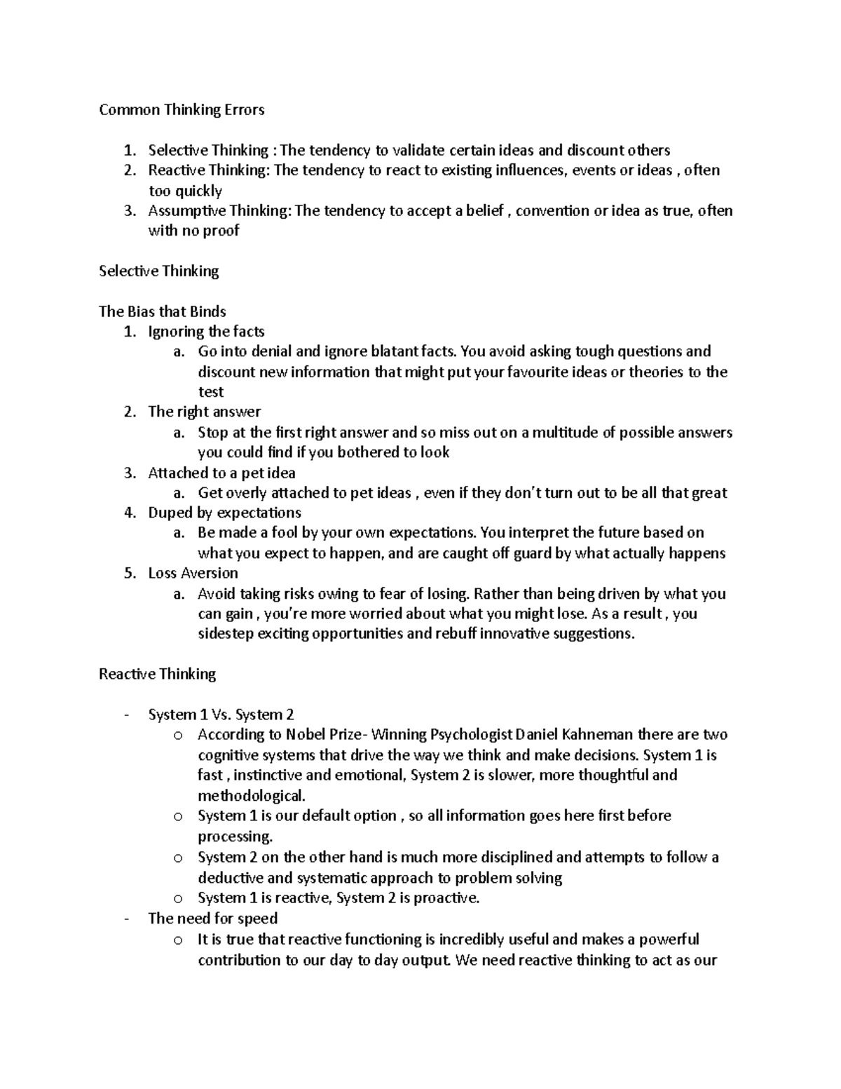 Common-Thinking-Errors 115558 - Common Thinking Errors Selective ...