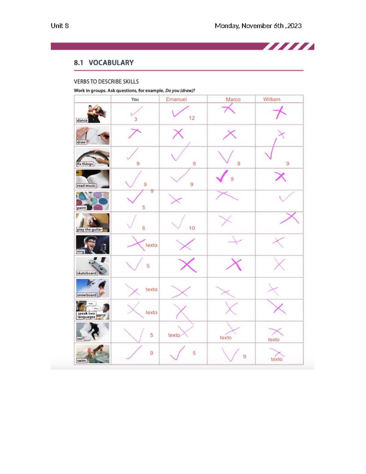 Doc1 de repaso mas - Ingles - Studocu