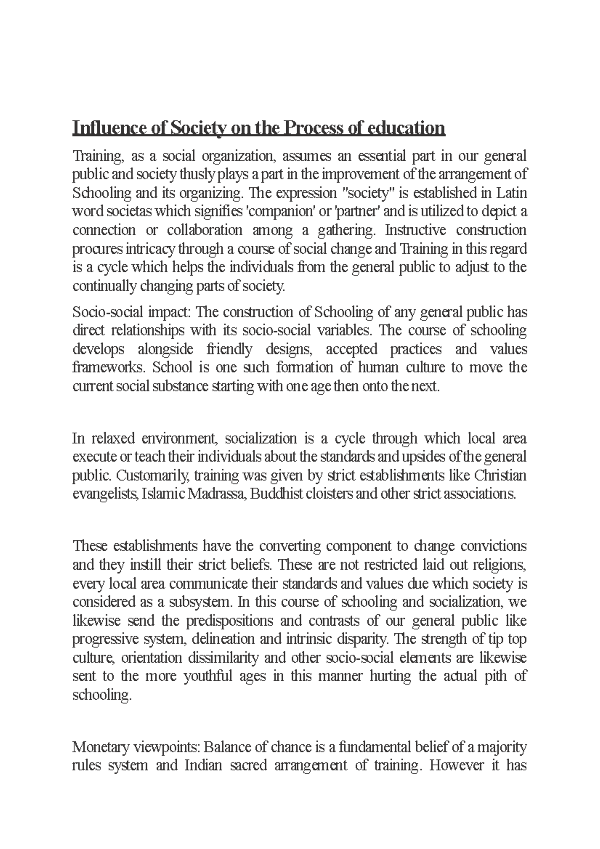 Influence Of Society On The Process Of Education The Expression influence-of-society-on-the-process-of-education-the-expression